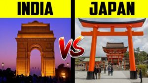 India vs Japan Country Comparison | Japan vs India Comparison - Placify